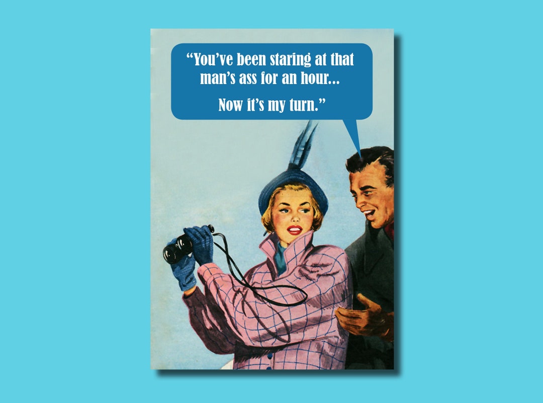 Funny, Rude Gay Card for a Man - Etsy