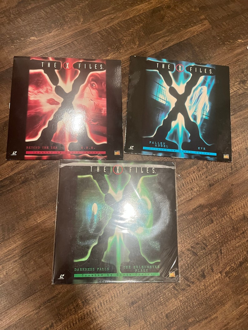 VINTAGE THE X FILES Laserdiscs - Choose Your Disc - Etsy