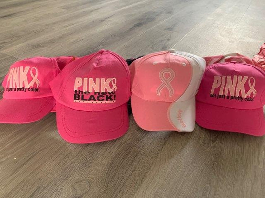 Breast Cancer Awareness Hats - Etsy