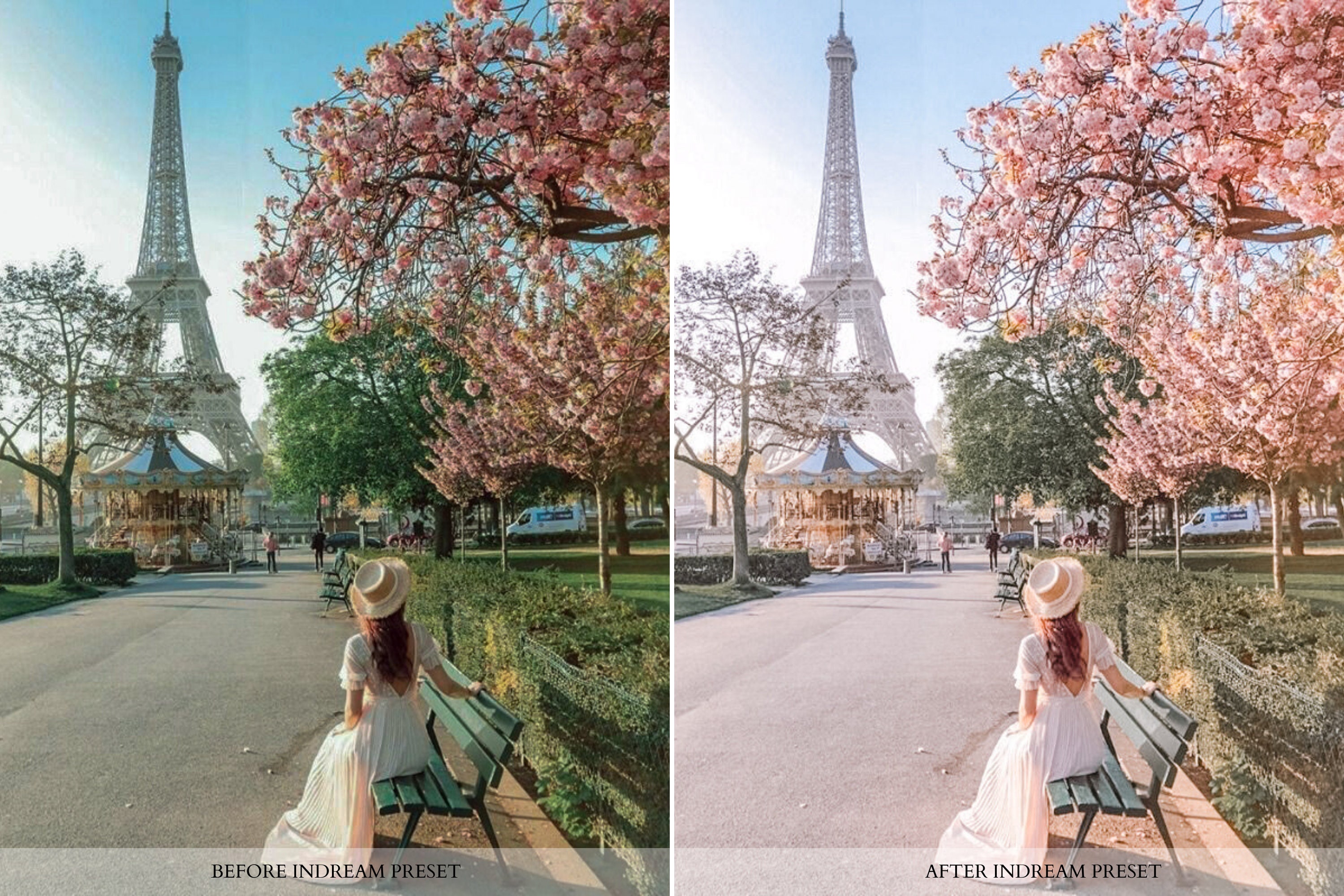 10 Paris Presets Emily in Paris Merch Paris Filter Bougie - Etsy