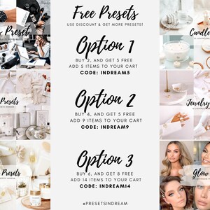 10 Candle Presets Product Presets Bundle Natural Presets Small Business ...