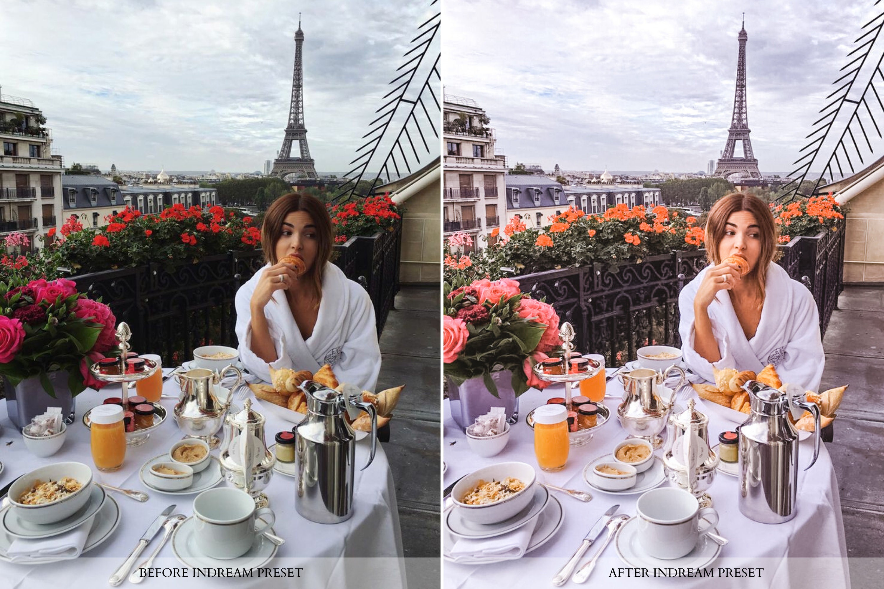 10 Paris Presets Emily in Paris Merch Paris Filter Bougie - Etsy