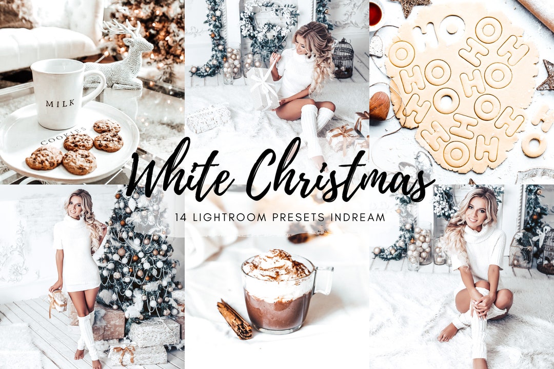 14 White Christmas Preset, Holiday Presets, Christmas Lightoom Presets ...