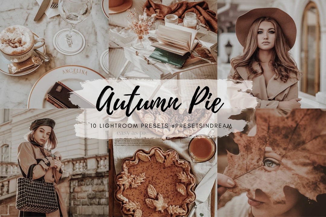 10 Fall Presets, Autumn Presets, Desktop Presets, Mobile Presets ...