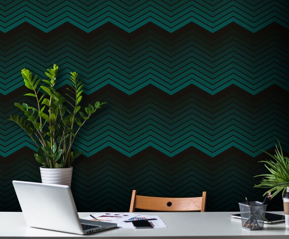 Green Chevron Desktop Wallpaper