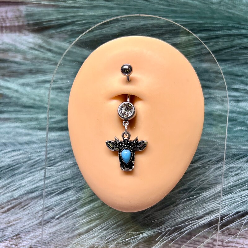 Country Belly Ring - Etsy