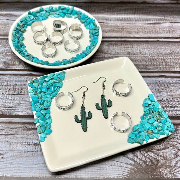Turquoise Tray - Etsy