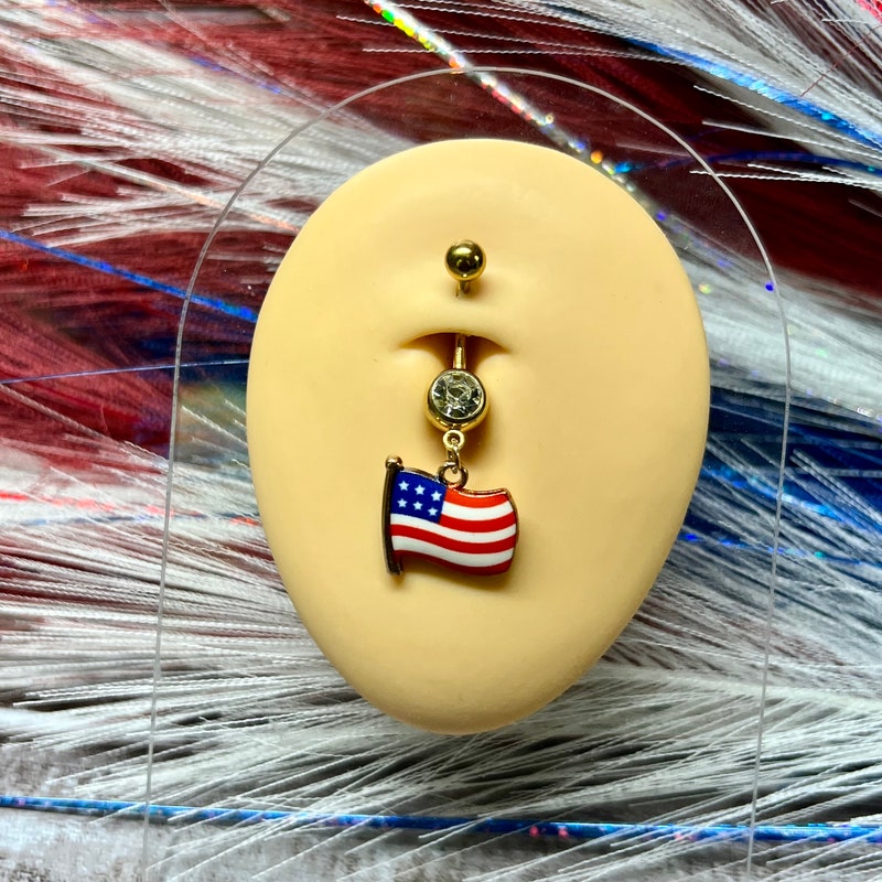 Country Belly Ring - Etsy