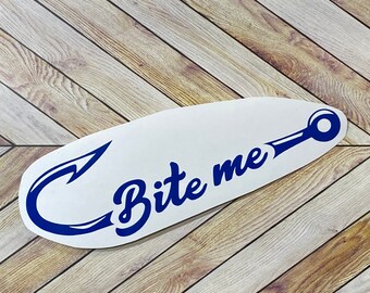 Bite Me Sticker - Etsy