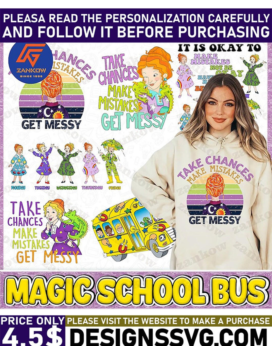 Back to School Bundle Png, Teacher Life Png, Magic School Bundle Png ...