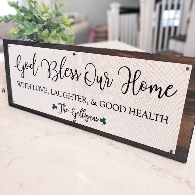 Bless Our Home - Etsy