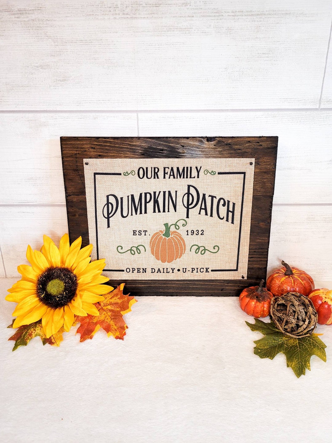 Our Family Pumpkin Patch, Fall Wood Sign, Pumpkin Sign, Family Fall ...