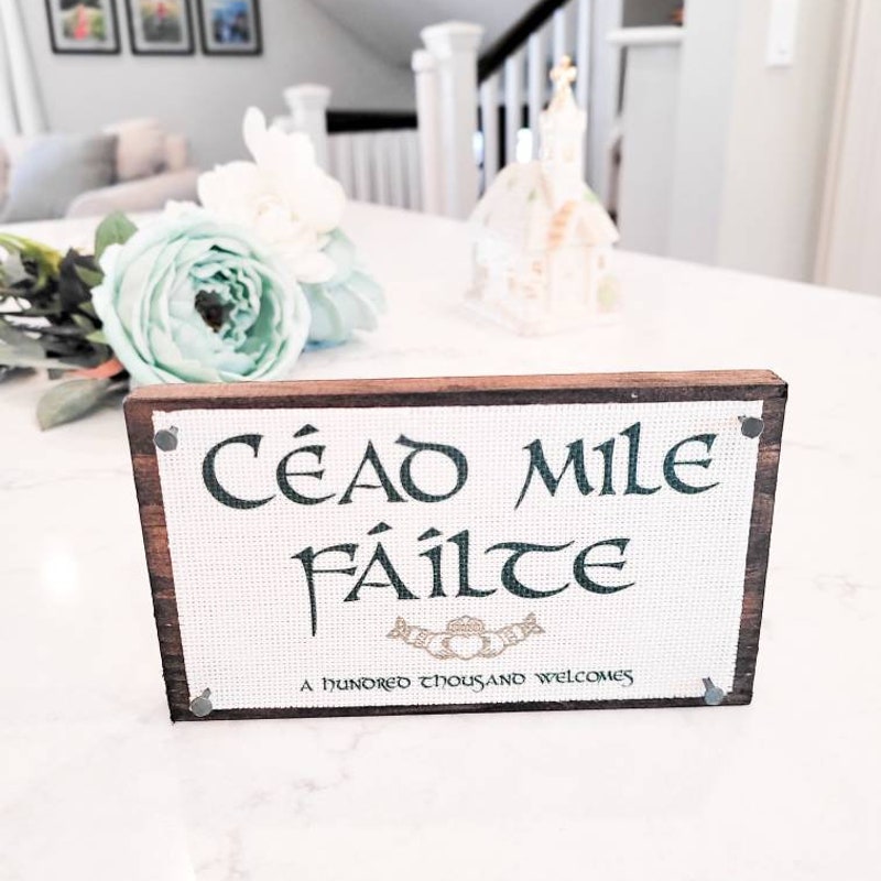 Cead Mile Failte - Etsy