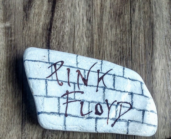 Hand Painted Pink Floyd the Wall Logo Rock - Etsy