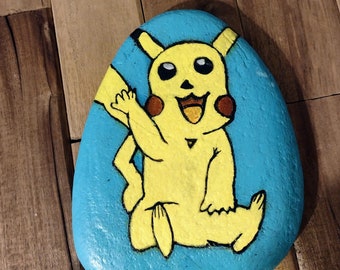Rock Pikachu - Etsy