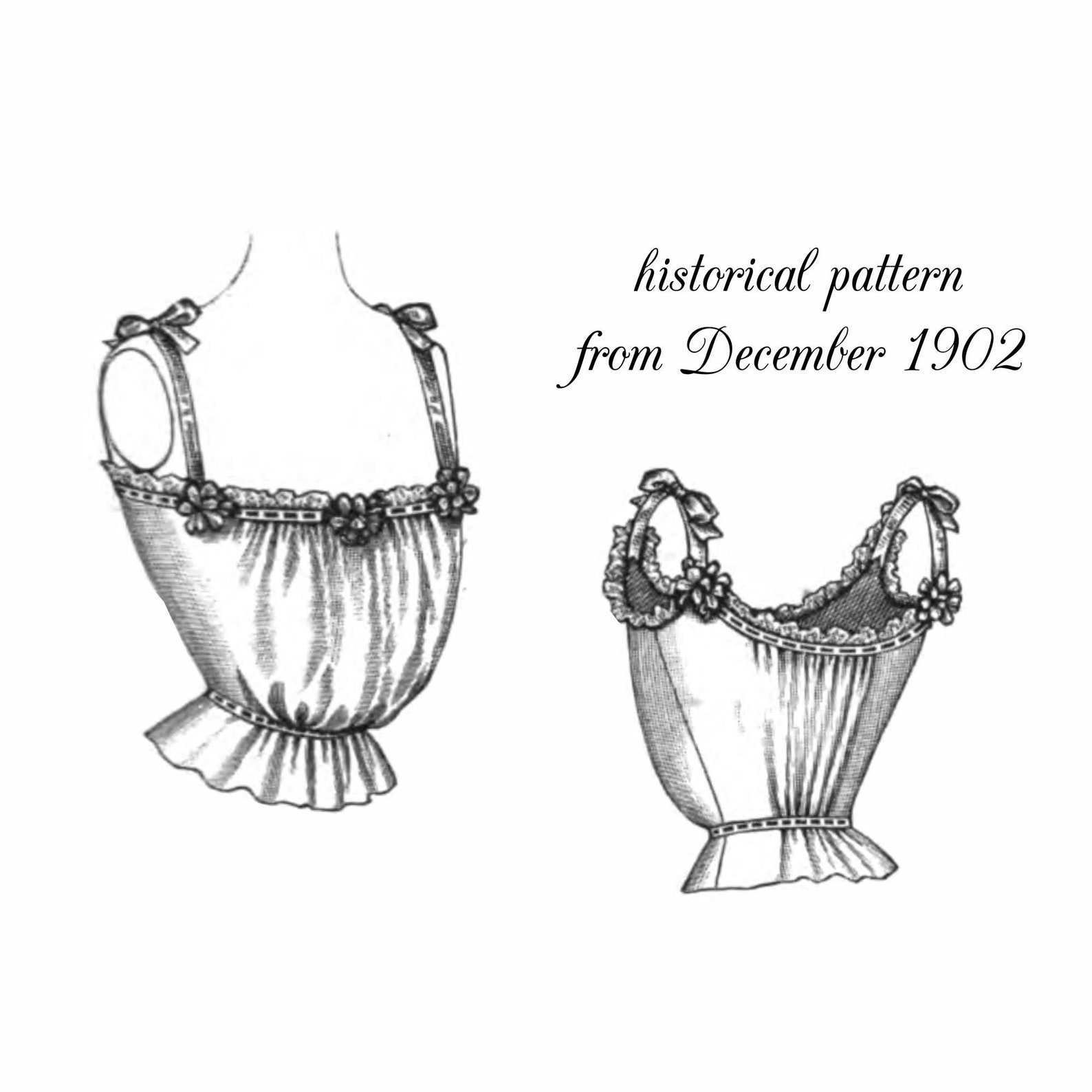 Women Corset Cover Edwardian Corset Cover Historical | Etsy