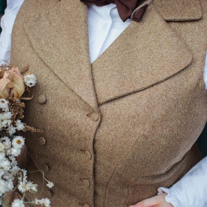 Edwardian Set, Wool Suit Women,victorian Suit, Tweed Women, Victorian ...