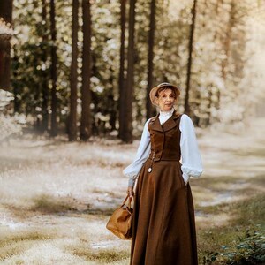 Victorian Vest, Tweed Waistcoat,edwardian Waistcoat, Wool Waistcoat ...