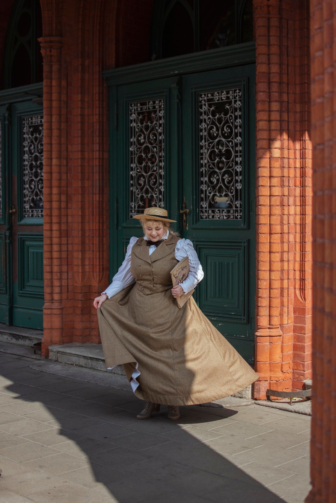 Edwardian Set, Wool Suit Women,victorian Suit, Tweed Women, Victorian ...