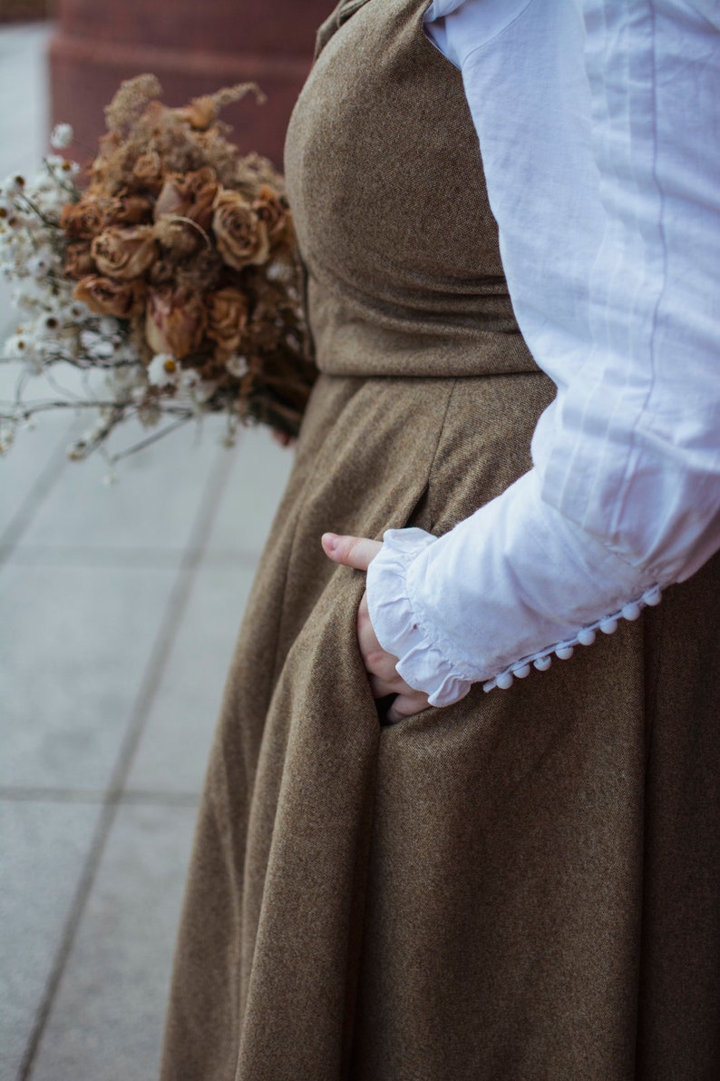 Edwardian Set, Wool Suit Women,victorian Suit, Tweed Women, Victorian ...