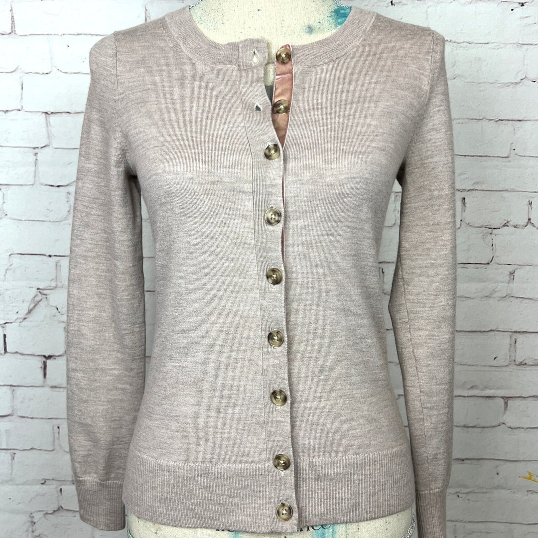 MERINO WOOL Cardigan / Banana Republic Cardigan / Extra Fine Merino ...