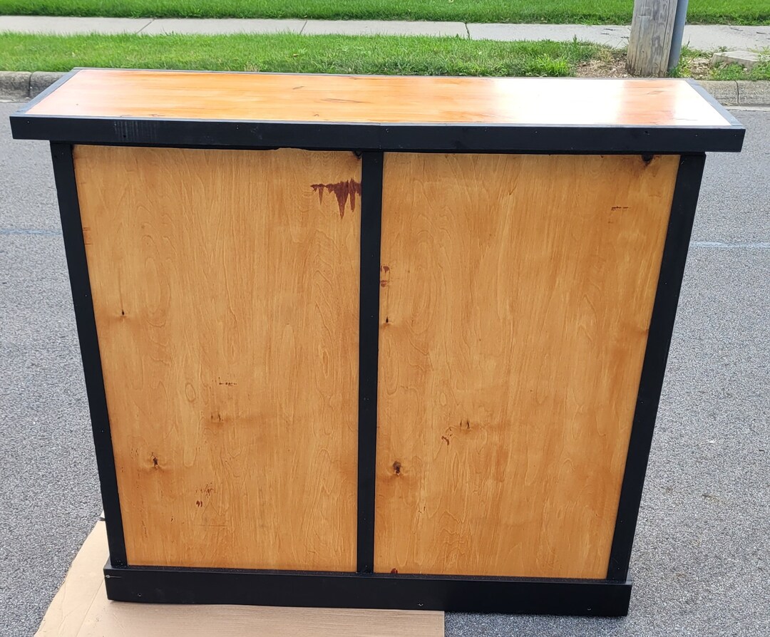Handmade Rustic Wood Bar, Bartender Station, Garage Bar. 4 Ft Long ...