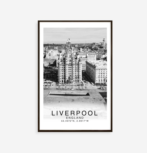 Liverpool Print Liverpool Poster Liverpool Wall Art | Etsy