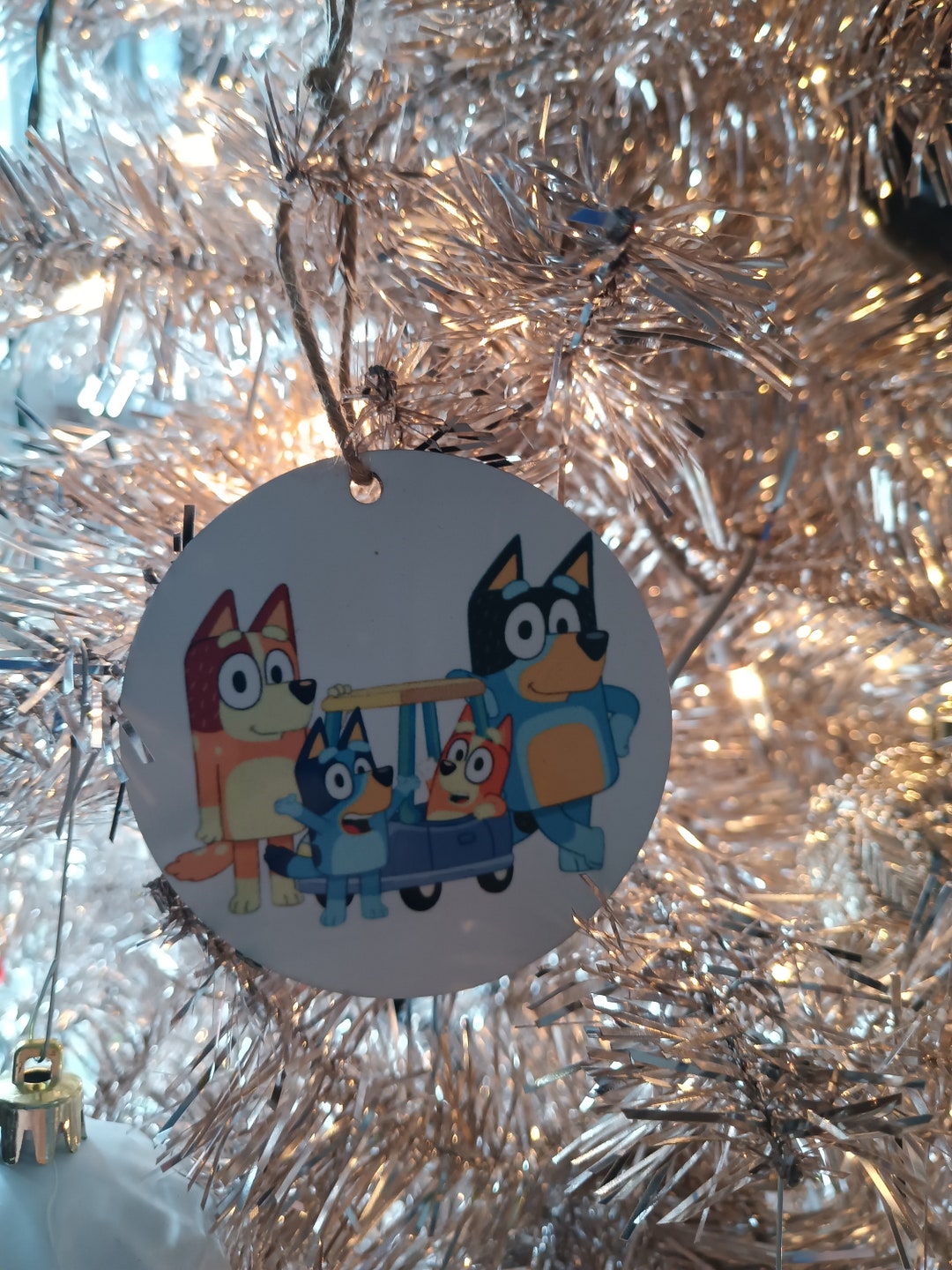 Bluey & Family Ornament - Etsy