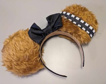 Chewbacca Mouse Ears, Chewbacca Ears, Star Wars Mouse Ears, Star Wars ...