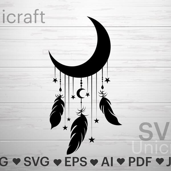 Dream Catcher Svg - Etsy