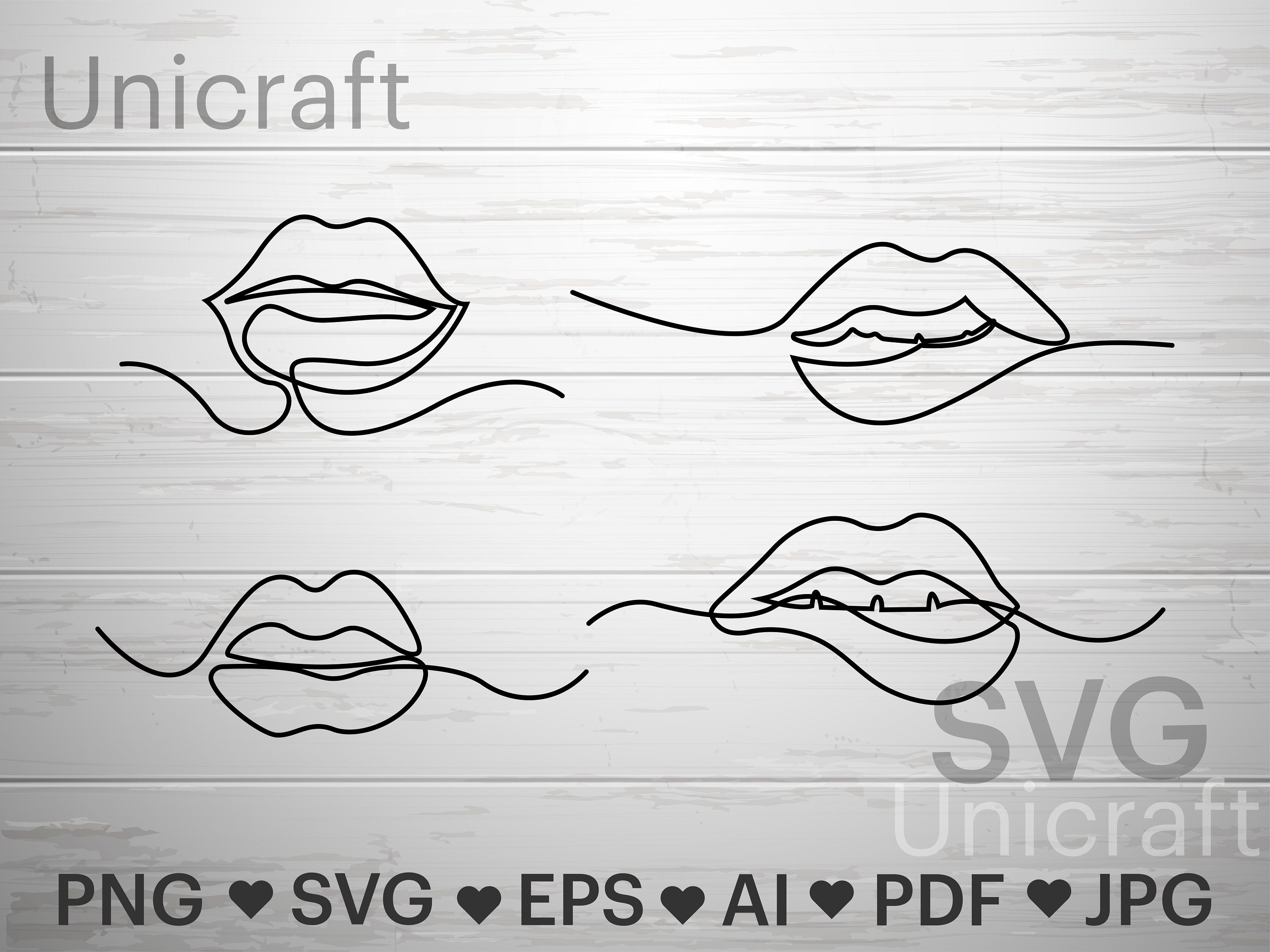 Lips Svg, Bite Lip Svg file, Vector American lip, Mouth silhouette svg ...