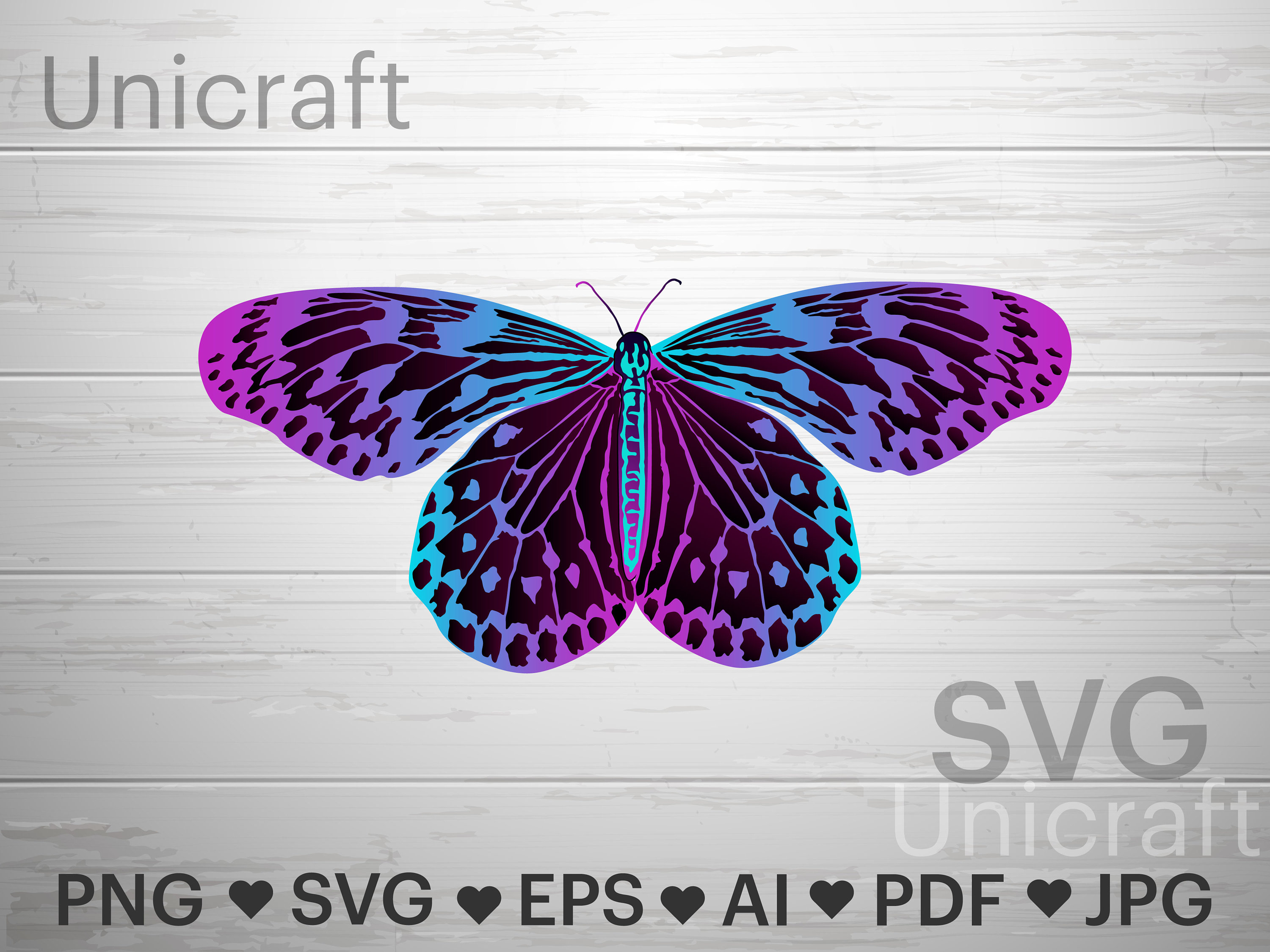 Butterfly Wing Vector