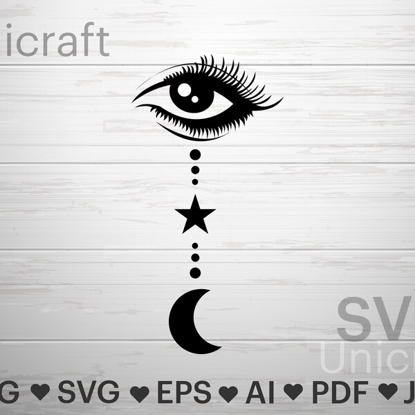 Woman Eyes Svg - Etsy