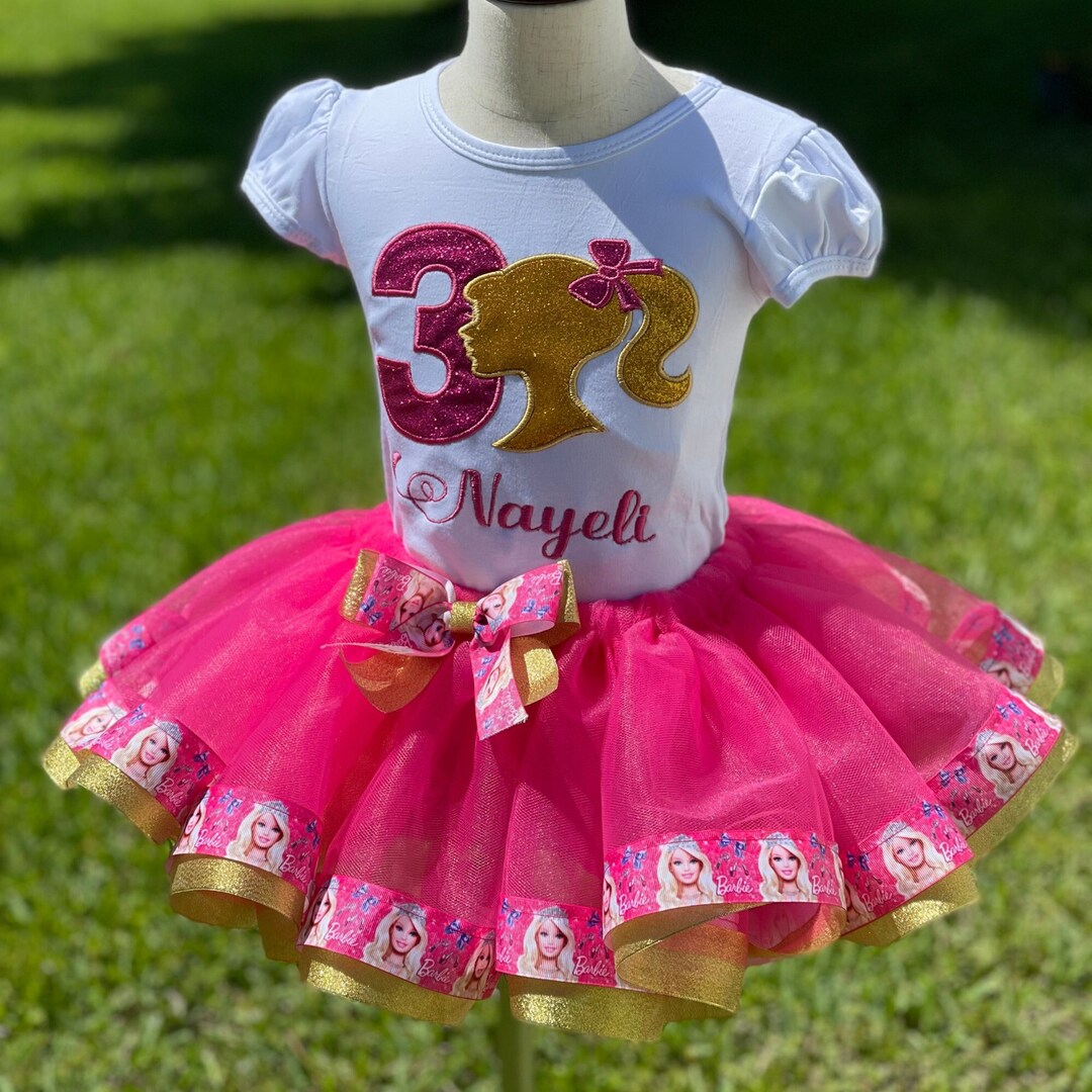 Blonde Girl Birthday Tutu Set/ Birthday Blonde Girl Tutu With Shirt ...