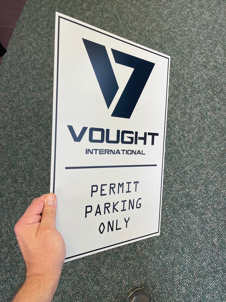Vought International Sign From the Boys - Parking Sign - Etsy