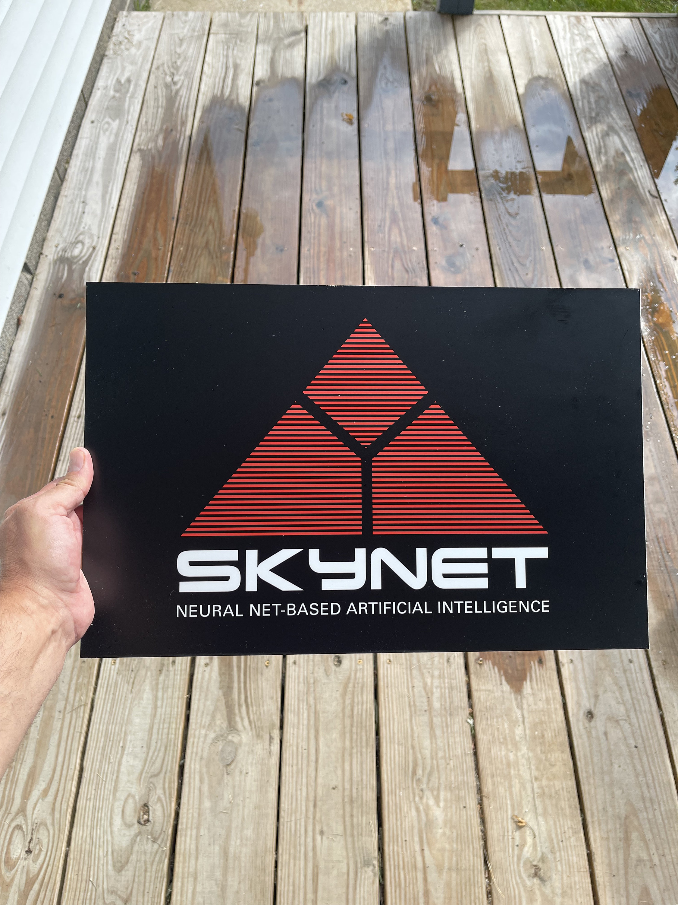 Skynet Sky Net Wall Sign / Terminator 2 / Metal Sign /T2 Sign - Etsy