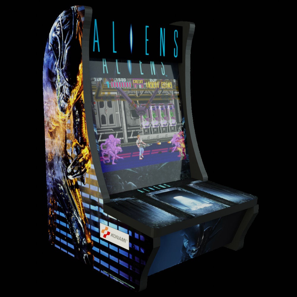 Arcade1up Countercade Art Kit/side Art/ Cpo/bezel/reskin/arcade Side ...