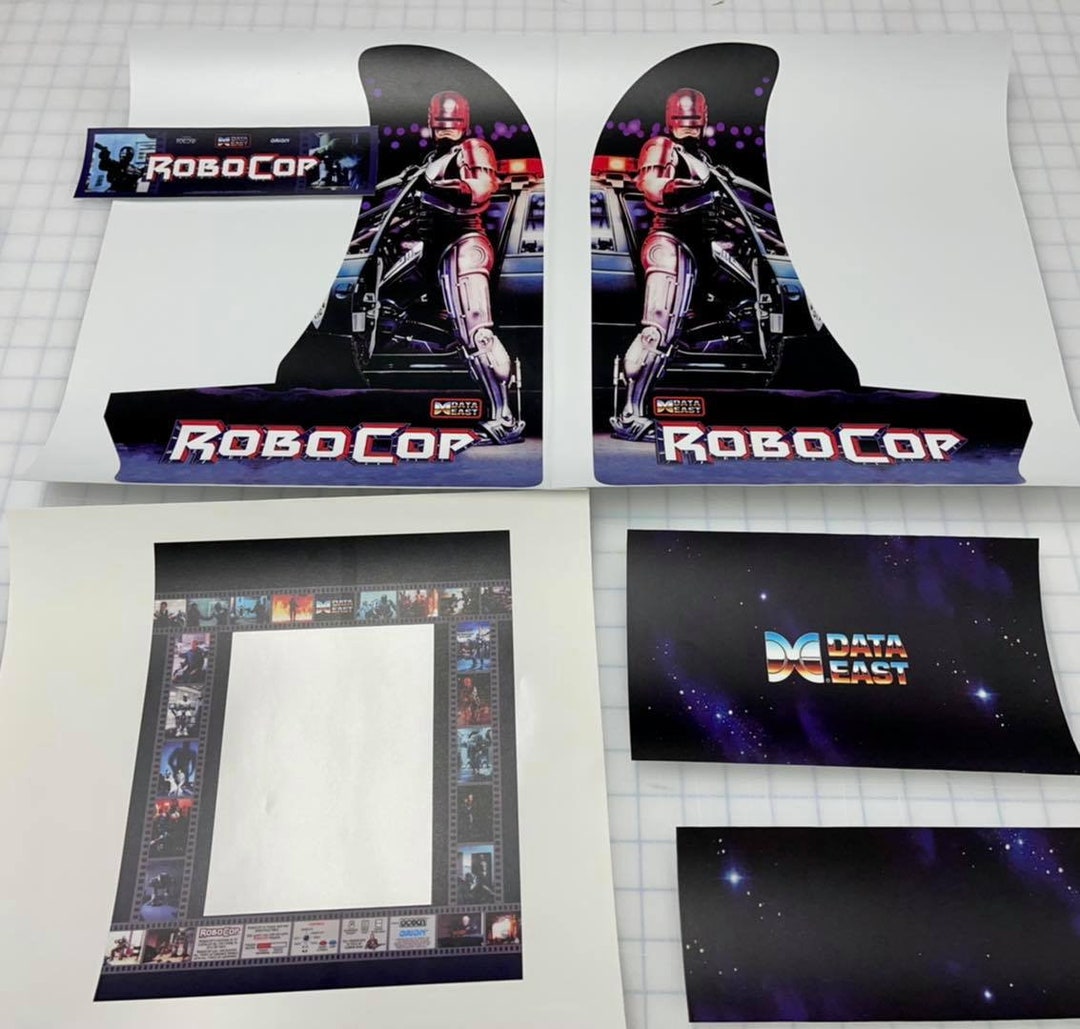 Arcade1up Countercade Art Kit/side Art/ Cpo/bezel/reskin/arcade Side ...