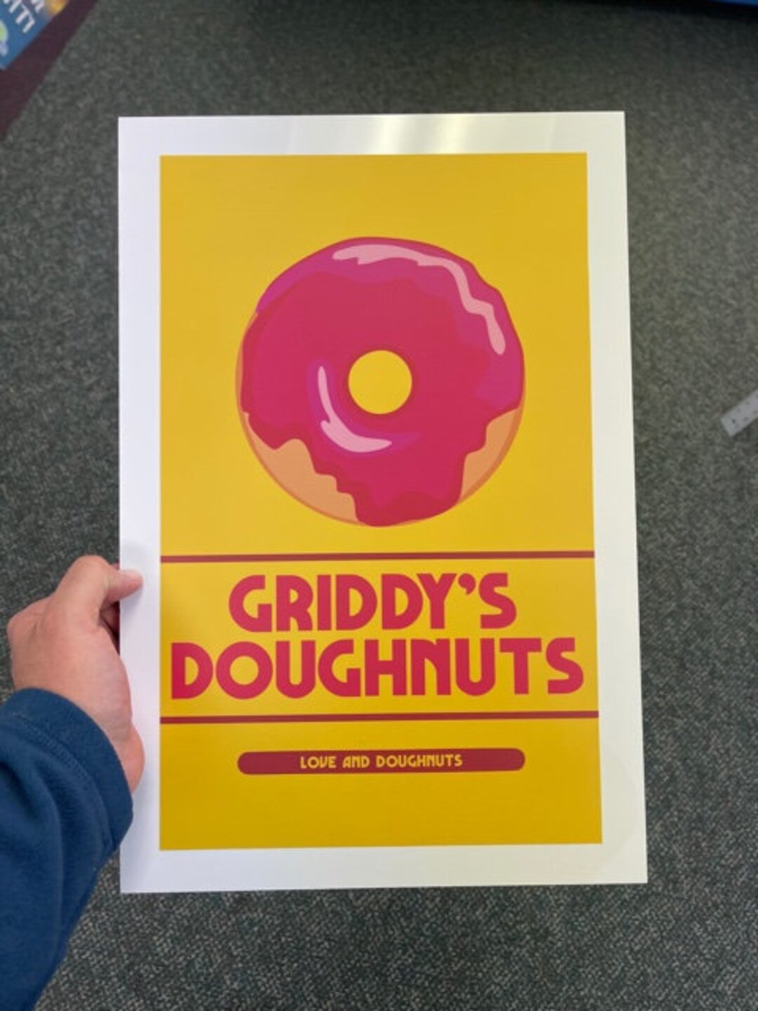 Griddy’s Doughnuts Sign From Umbrella Academy - Parking Sign - Etsy