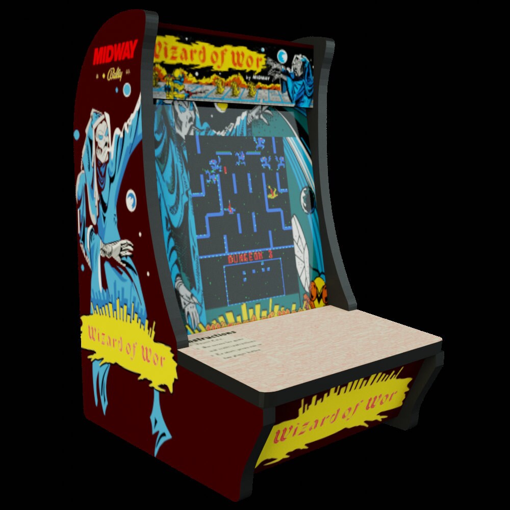 Arcade1up Countercade Art Kit/side Art/ Cpo/bezel/reskin/arcade Side ...
