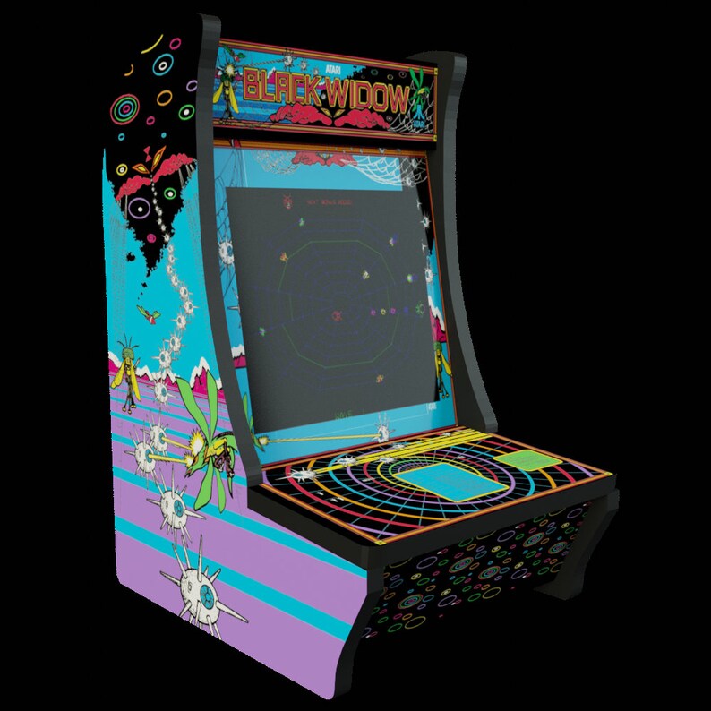 Arcade1up Countercade Art Kit/side Art/ Cpo/bezel/reskin/arcade Side ...