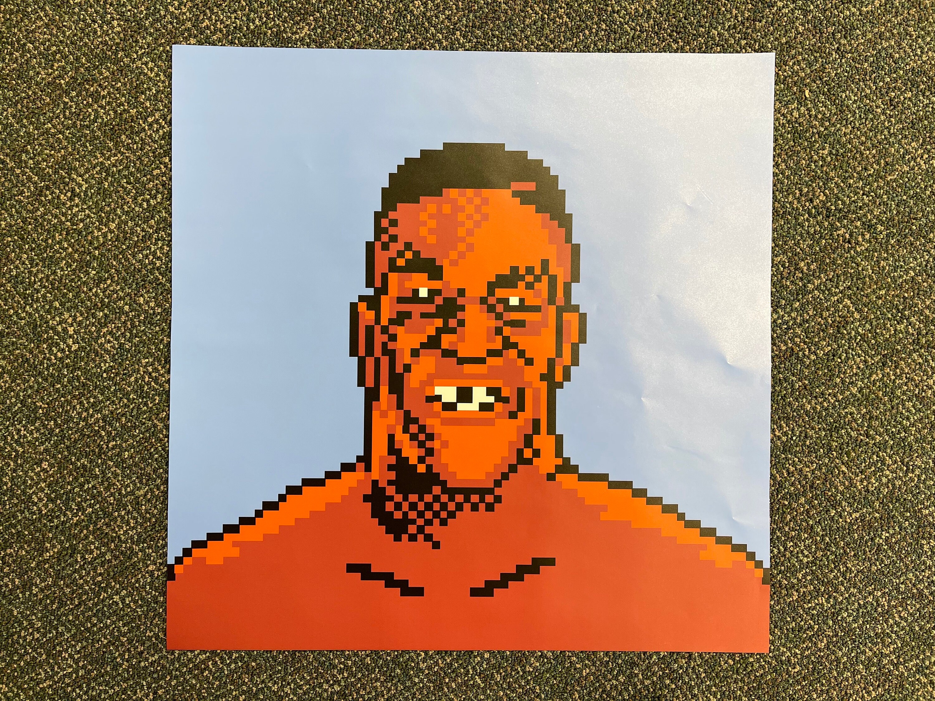 Mike Tyson Punch Out Wandkunst abnehmbare Wandgrafik 8 Bit Kunst ...