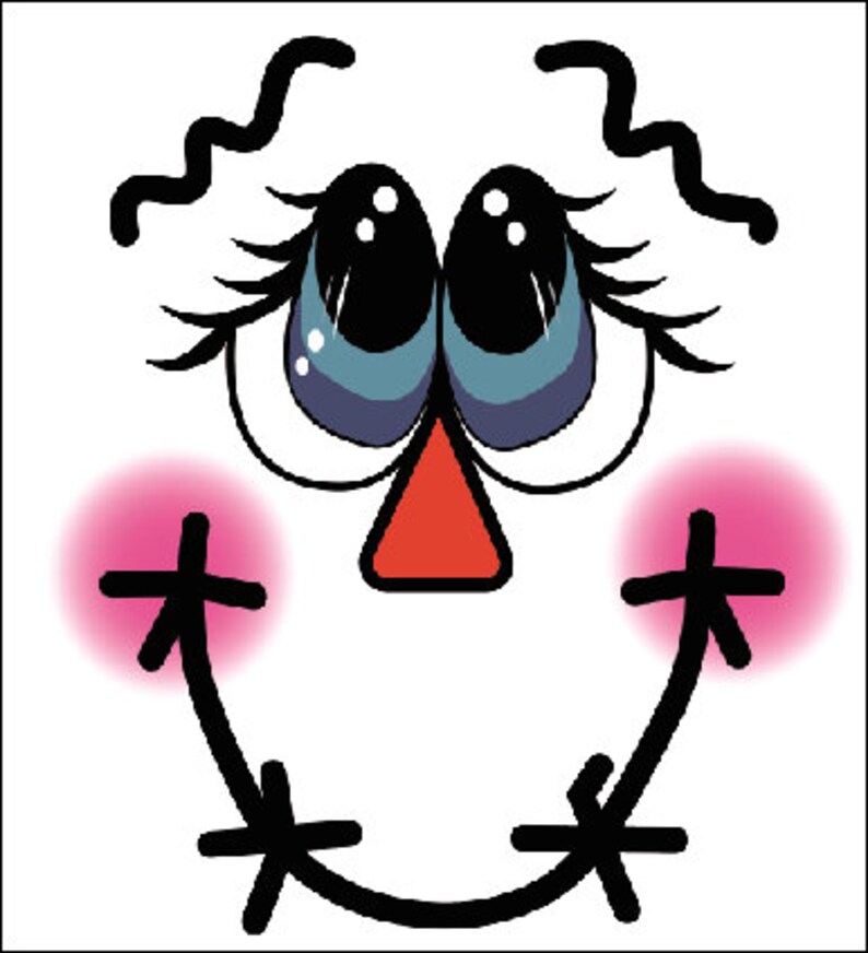 SVG Scarecrow Face Vector Images /vector Logo / Downloadable Files ...