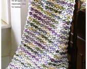 Reversible Shells Crochet Afghan Pattern Nursery Crocheting - Etsy