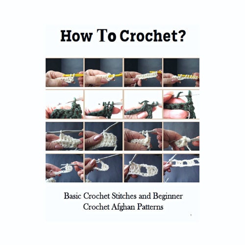 How to Crochet Vintage Magazine, Basic Crochet Stitches Tutorials Free ...