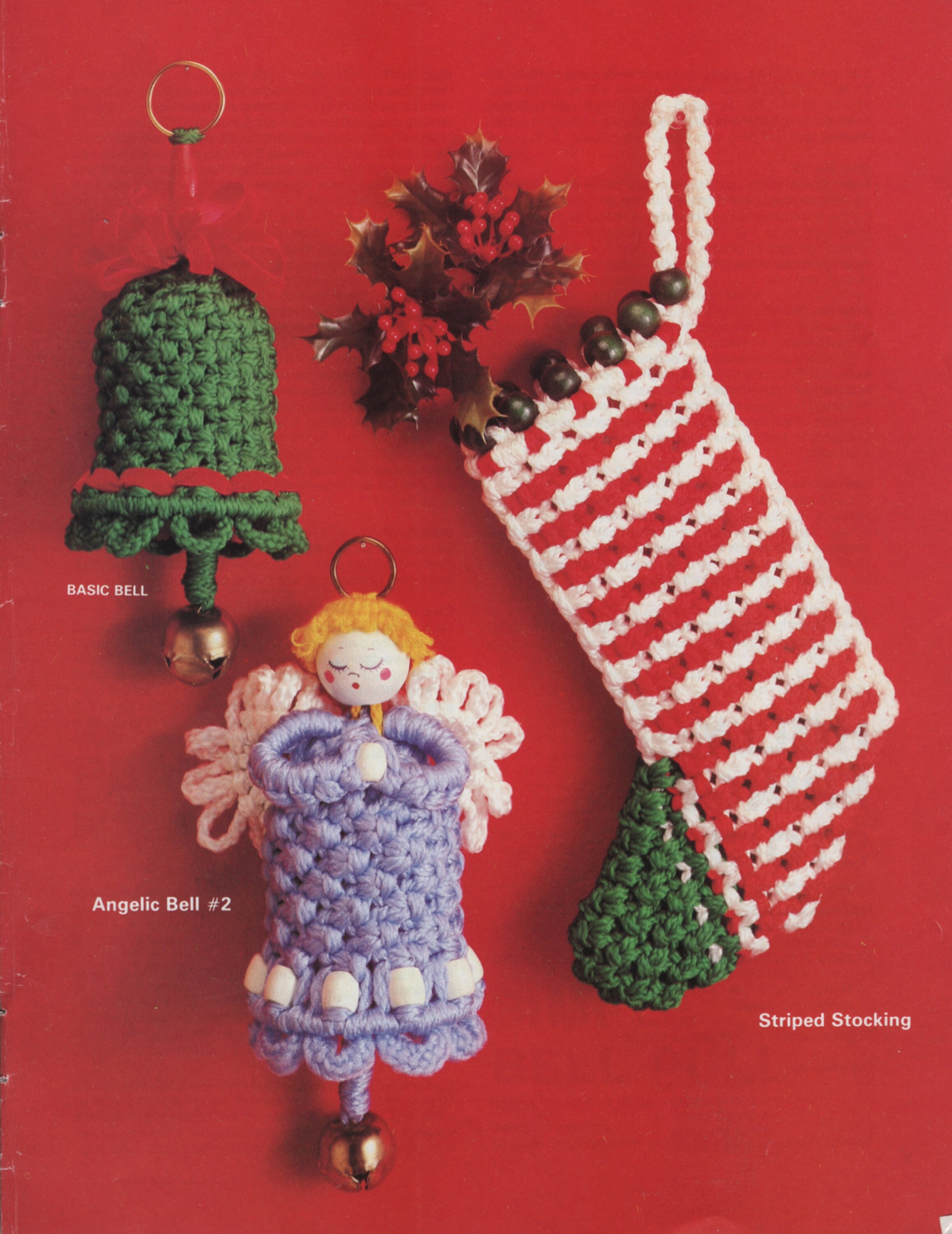 Vintage Macrame 3 Patterns Macrame Basic Bell Angelic Bell - Etsy