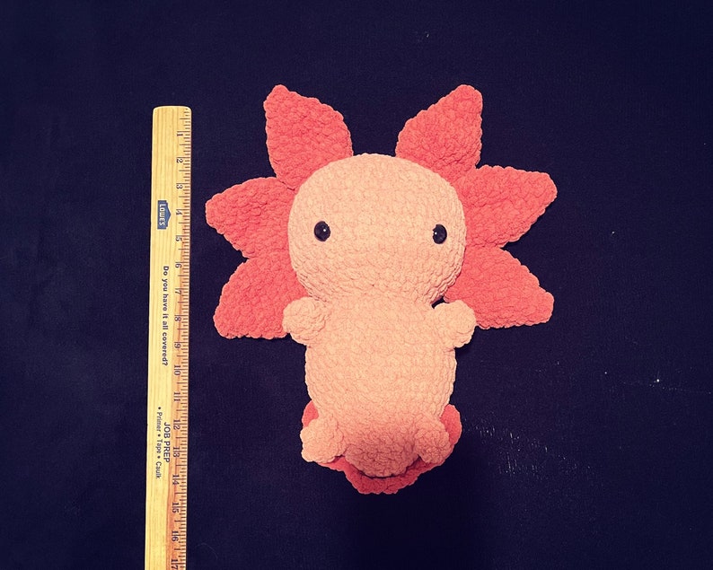 Handmade Chunky Axolotl Plush - Etsy