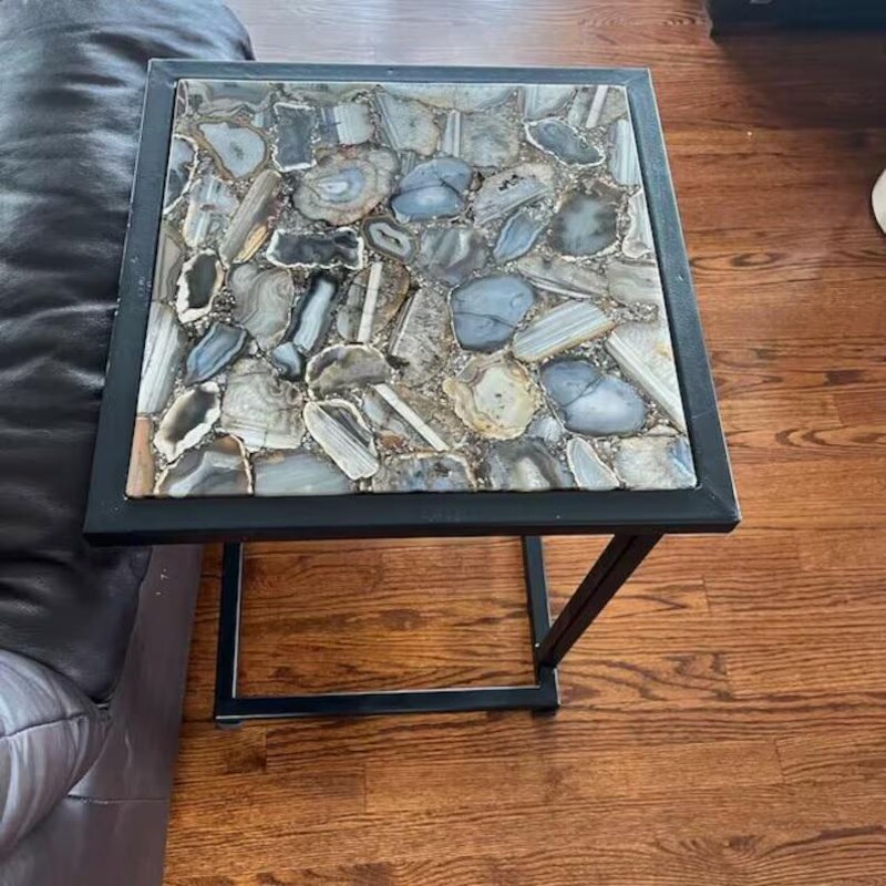Agate End Table - Etsy