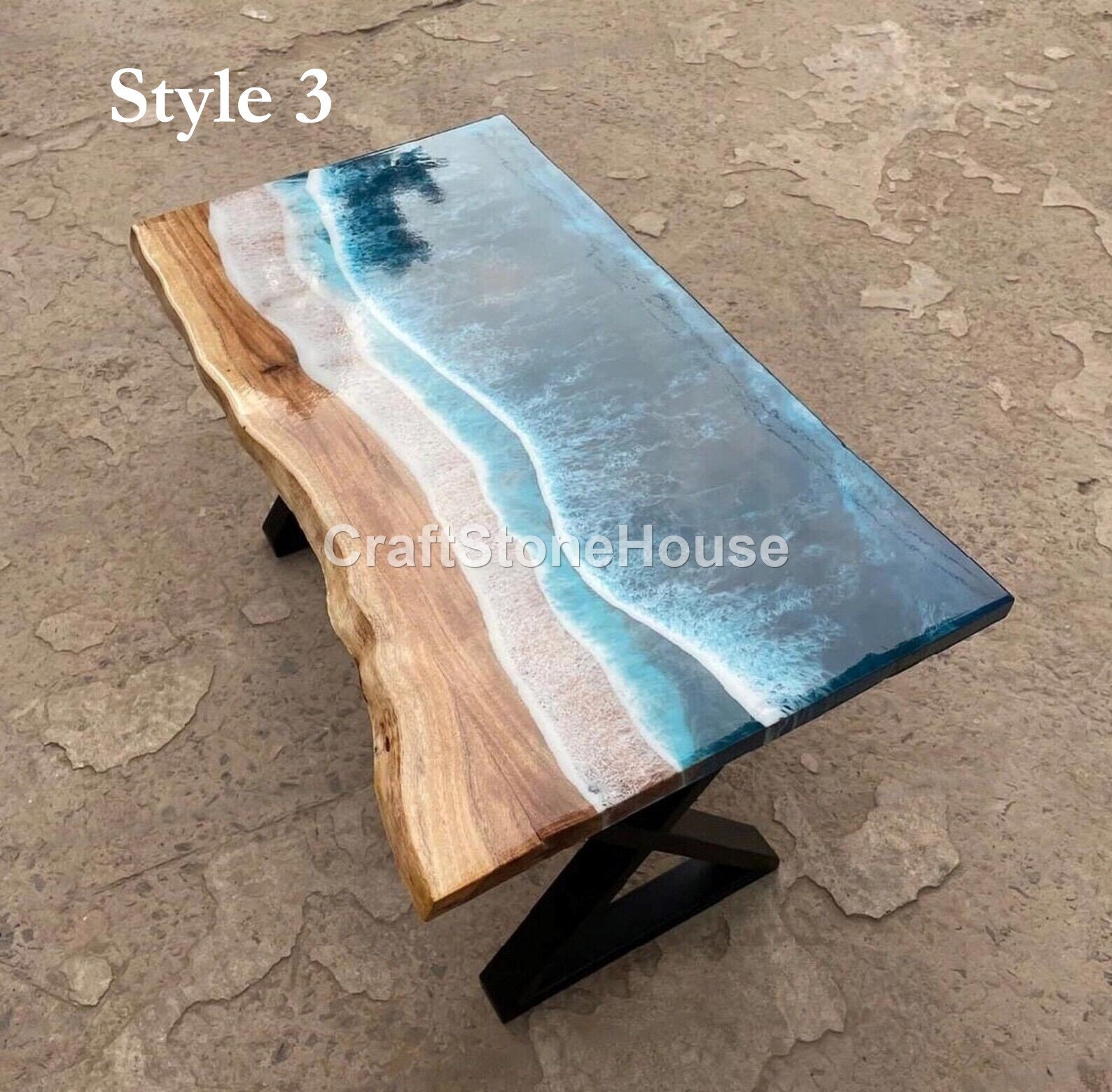 Oval Epoxy Table Epoxy Dining Table Resin Wooden Table - Etsy