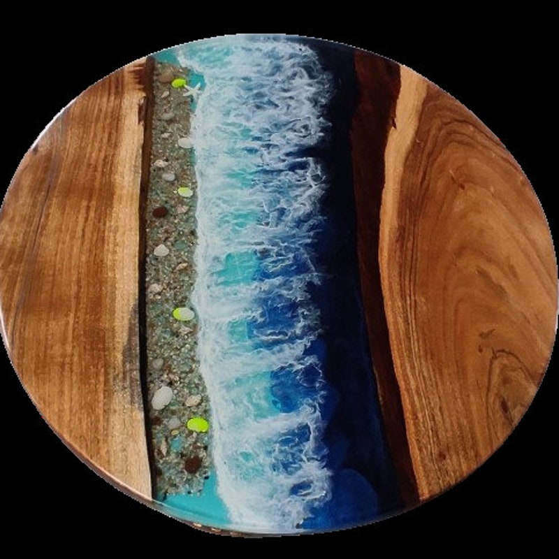 Resin Ocean Table - Etsy